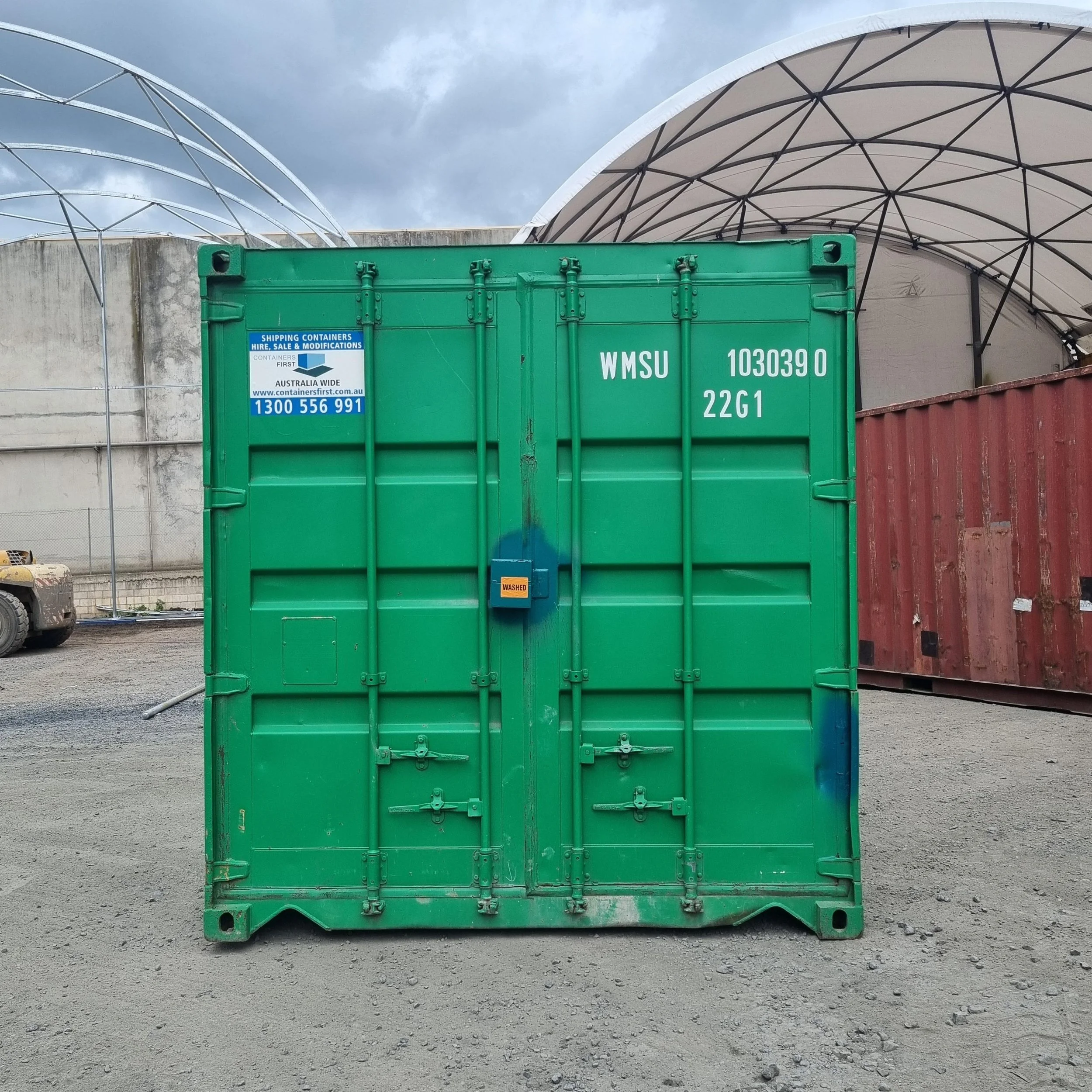 Shipping container Rubber Ramp — Containers First