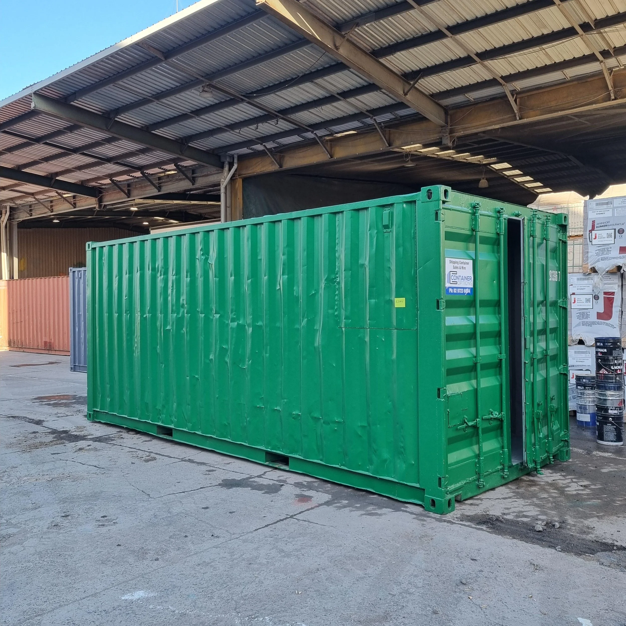 USED CONTAINERS ONLINE STORE — Containers First