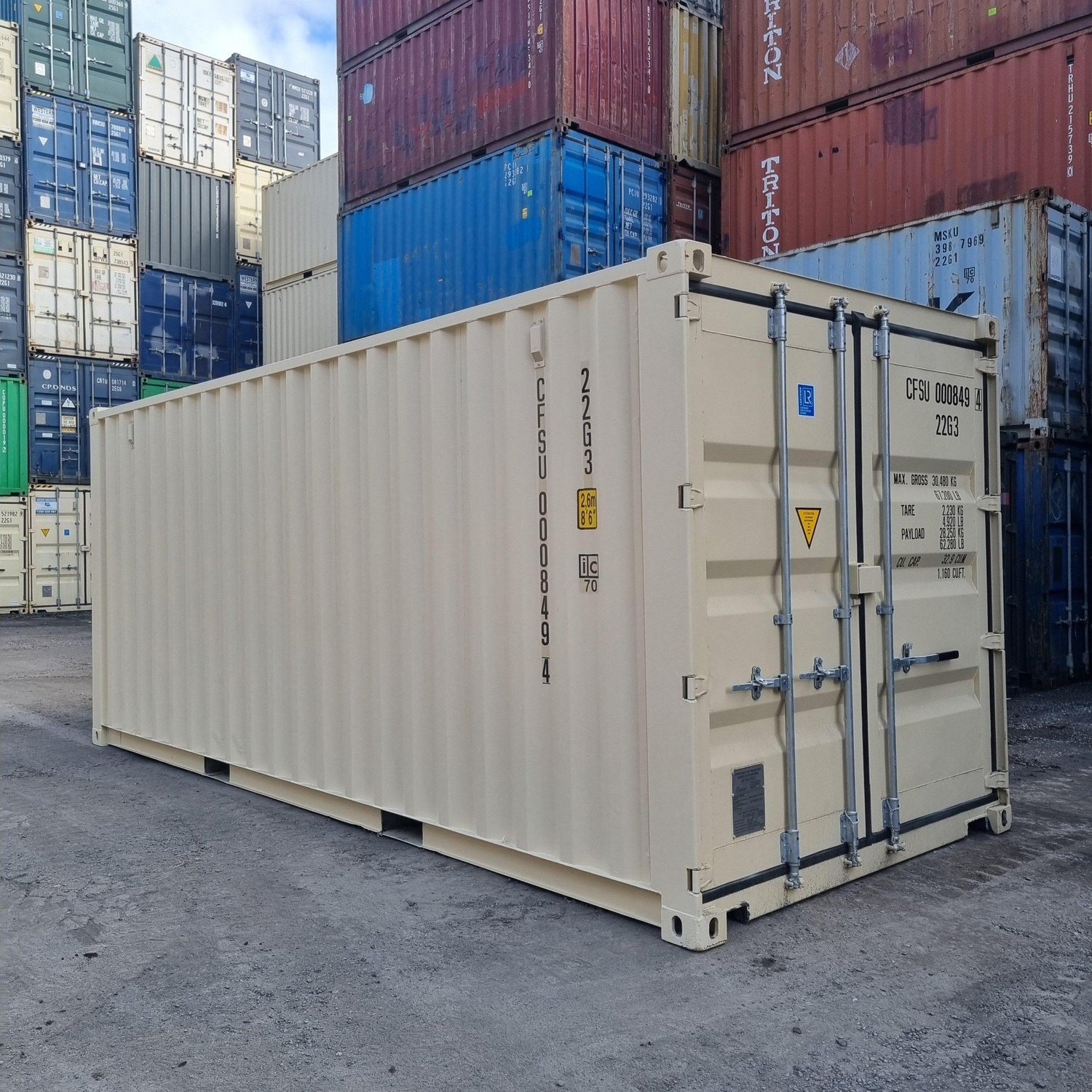 20ft High cube openside - NEW (RHS or LHS container doors) — Containers ...