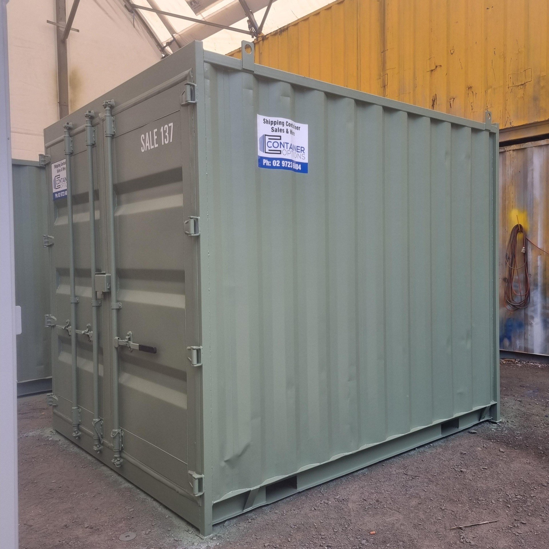 20FT GP SINGLE TRIP (NEW) SHIPPING CONTAINERS — Containers First