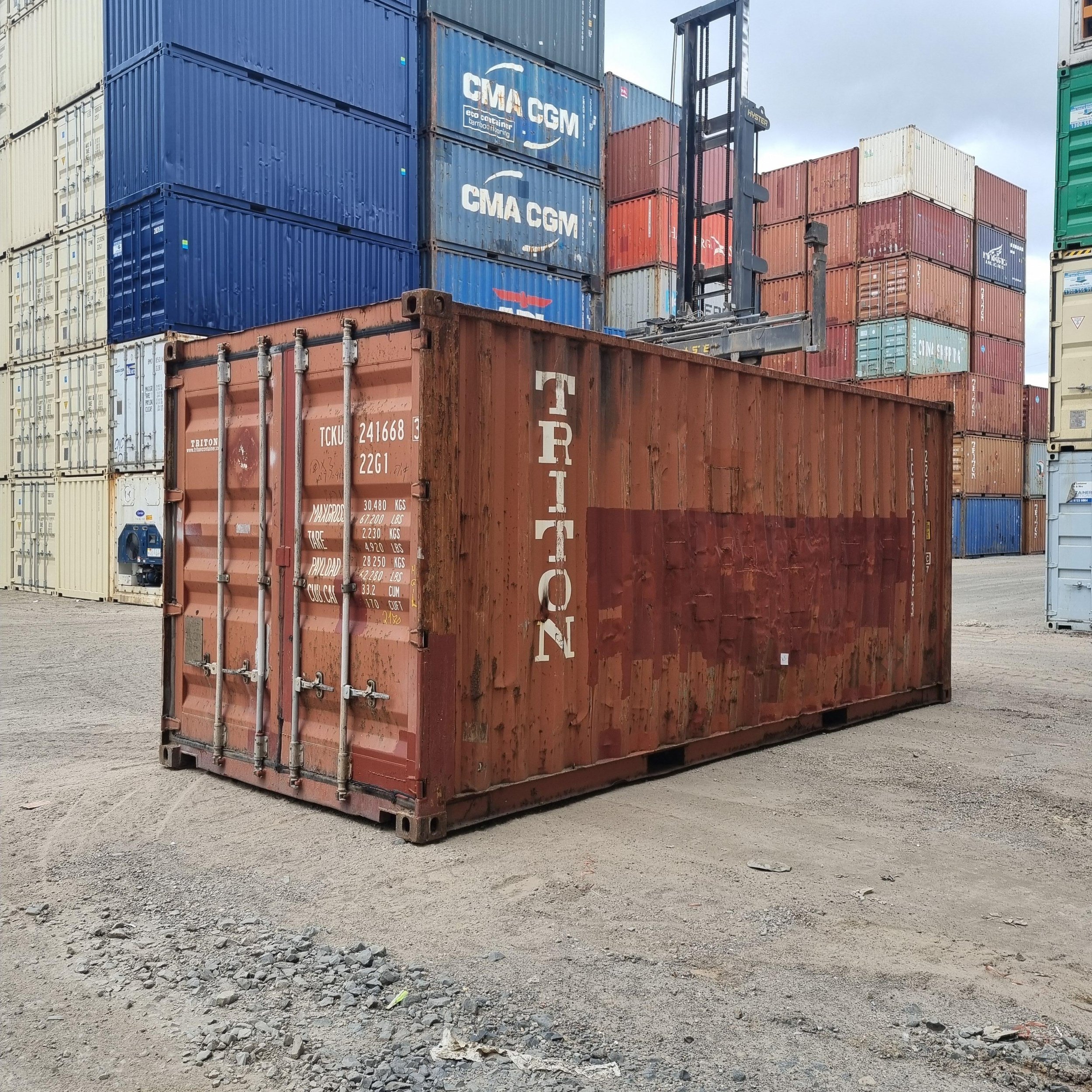 USED CONTAINERS ONLINE STORE — Containers First