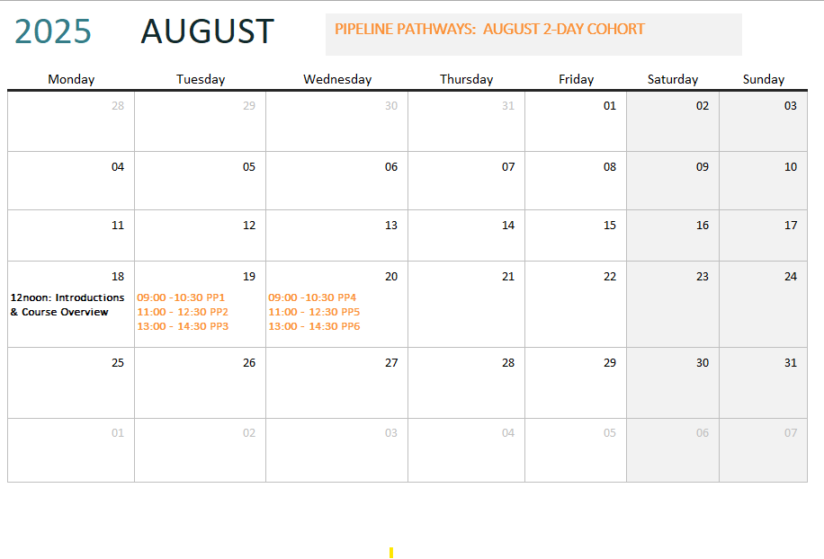 Pipeline Pathways — Susan Jaques