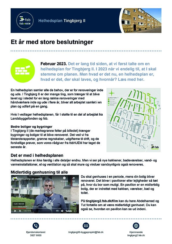 Helhedsplan 1-50 — fsb tingbjerg Helhedsplan 1-50 — fsb tingbjerg