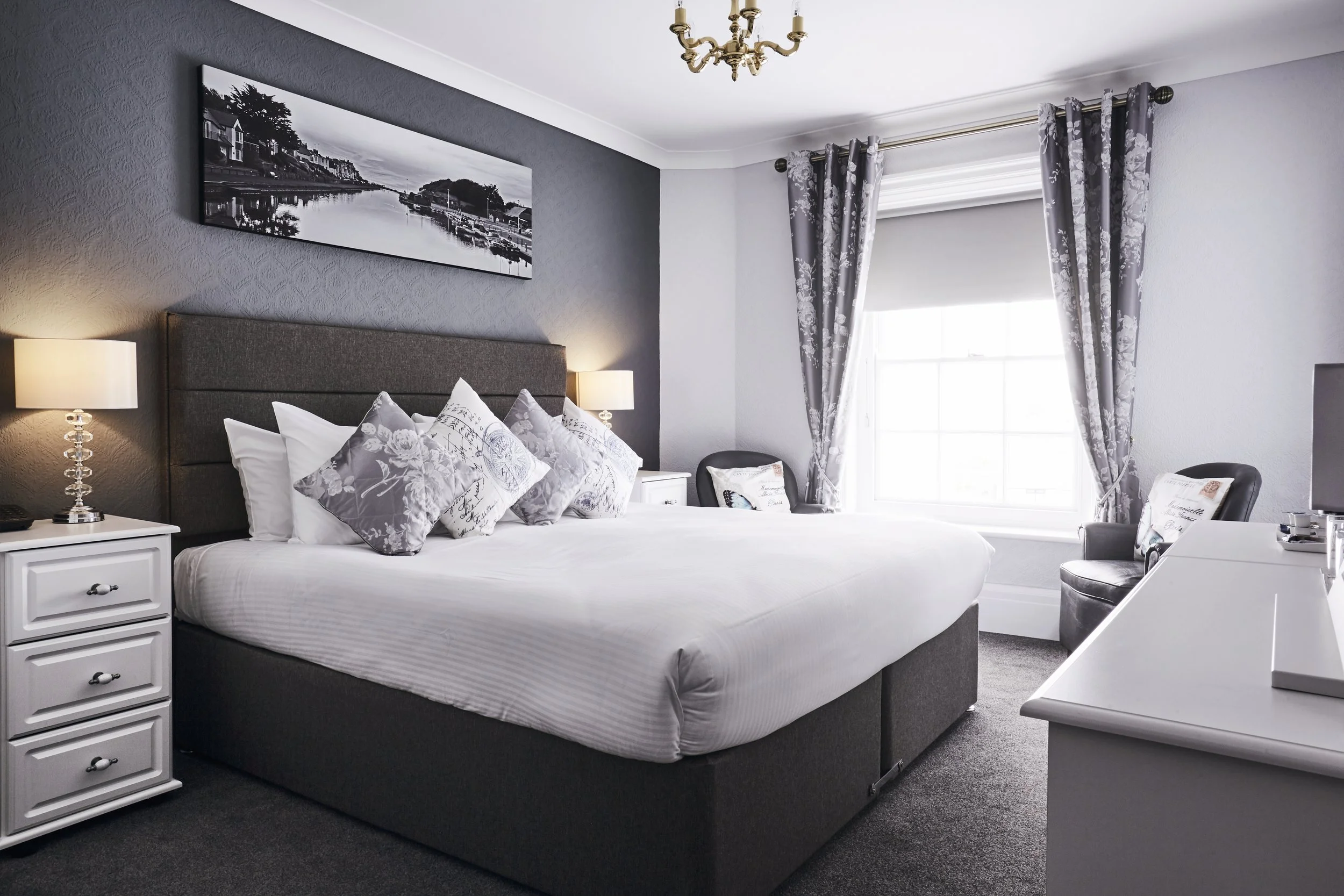 Our Rooms, Bude, North Cornwall. — Falcon Hotel