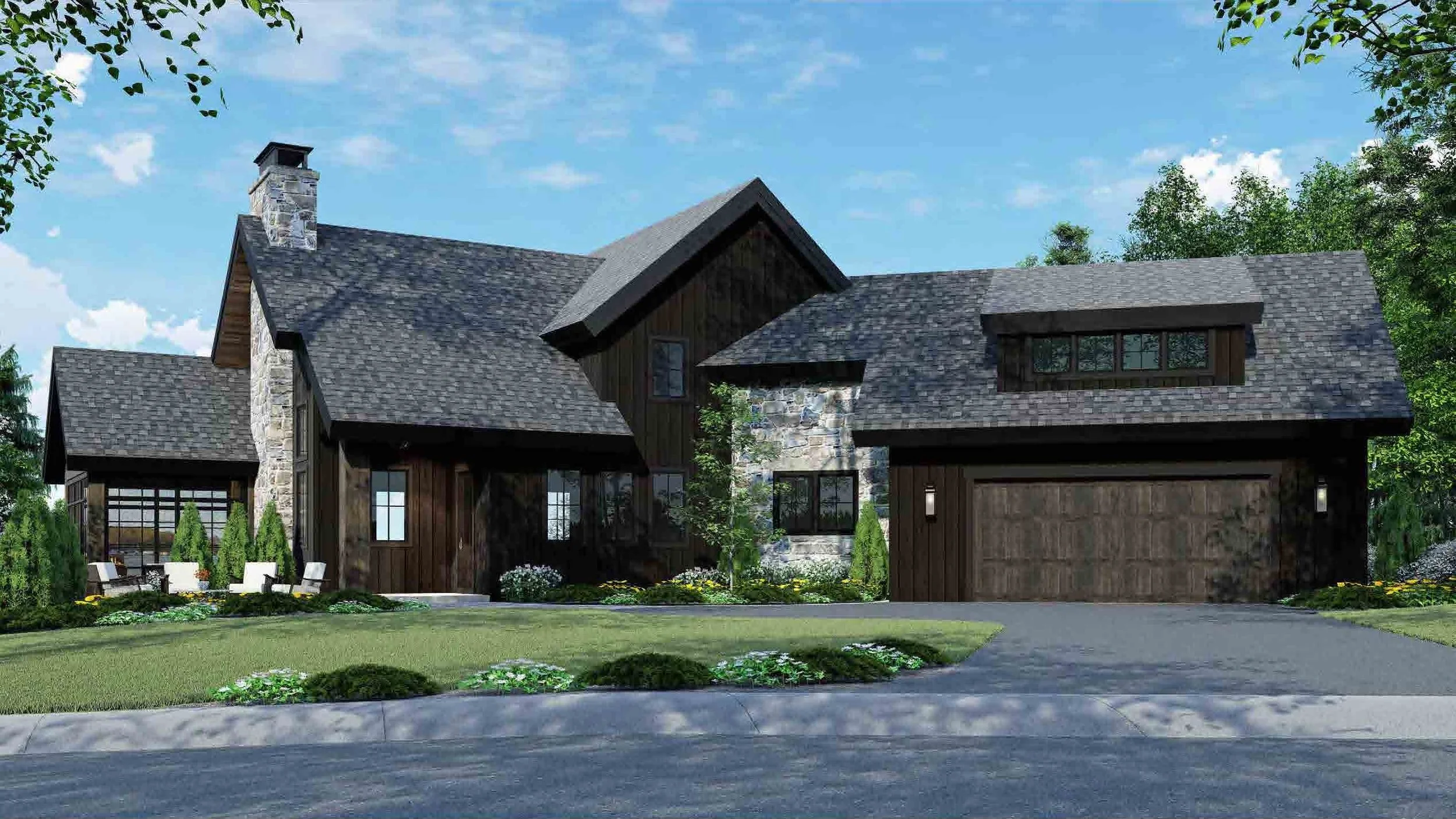 Current Project Renderings for High-End Homes — James Co. Homes