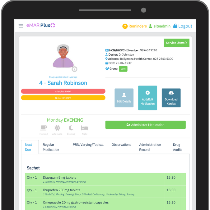 eMAR Plus - eMar System | Medication Administration Software