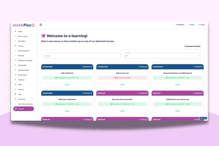 Training That Sticks: How eMAR Plus Empowers Care Teams from Day One ...