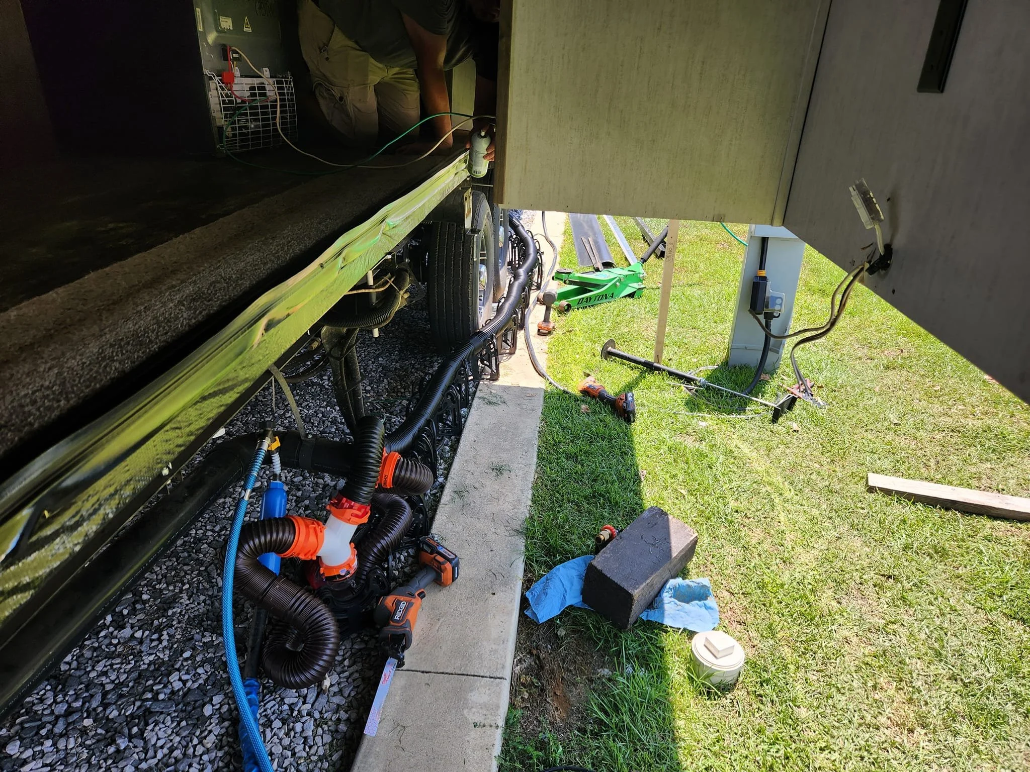 Full Slide Floor Replacement — Island RV Repair