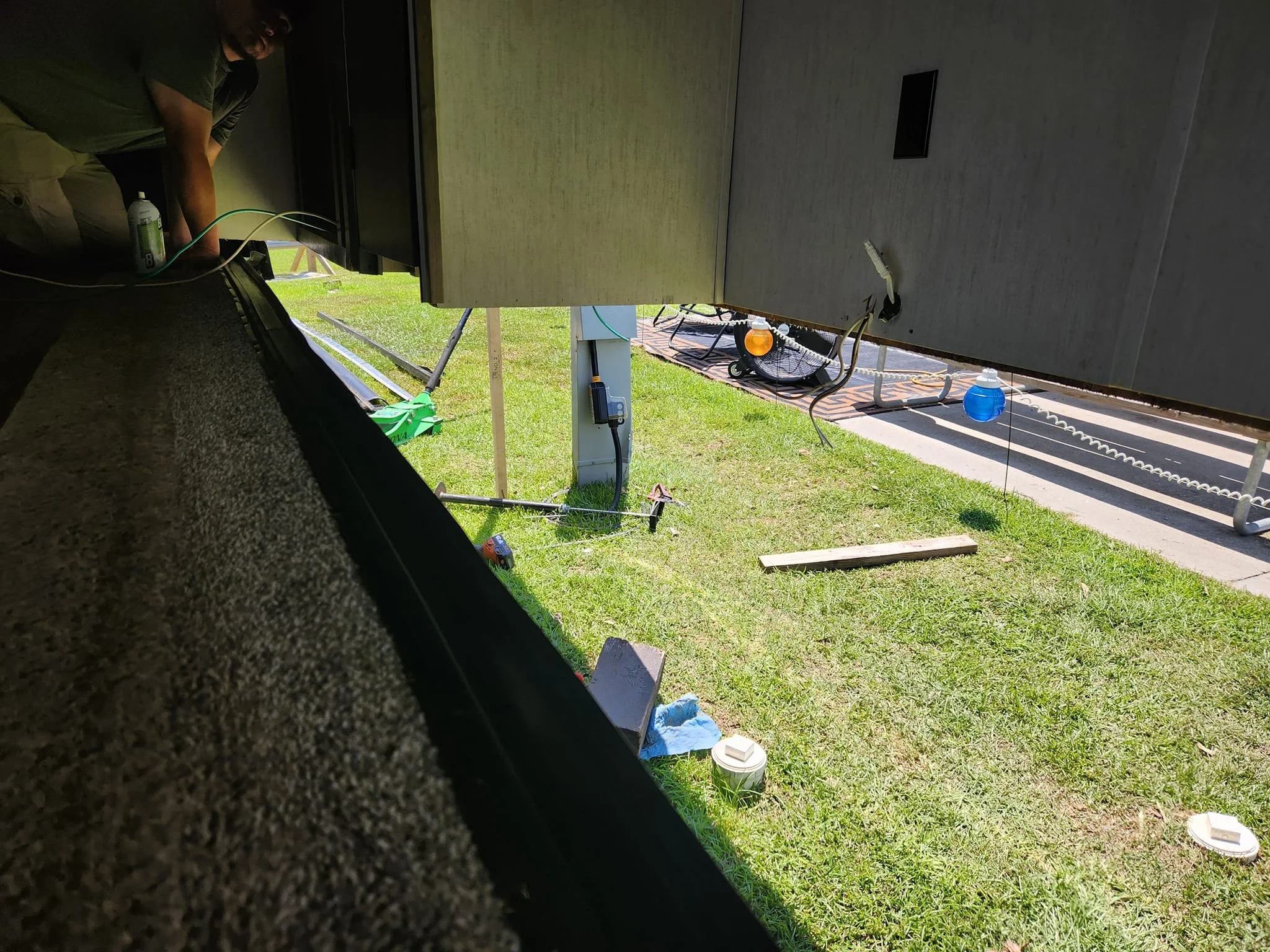 Full Slide Floor Replacement — Island RV Repair