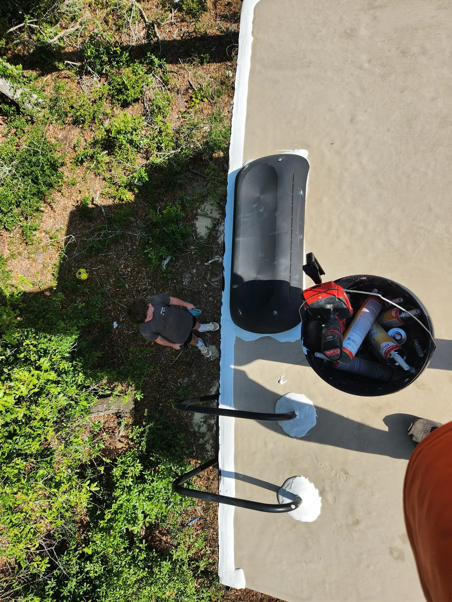 Roof Resealing — Island RV Repair