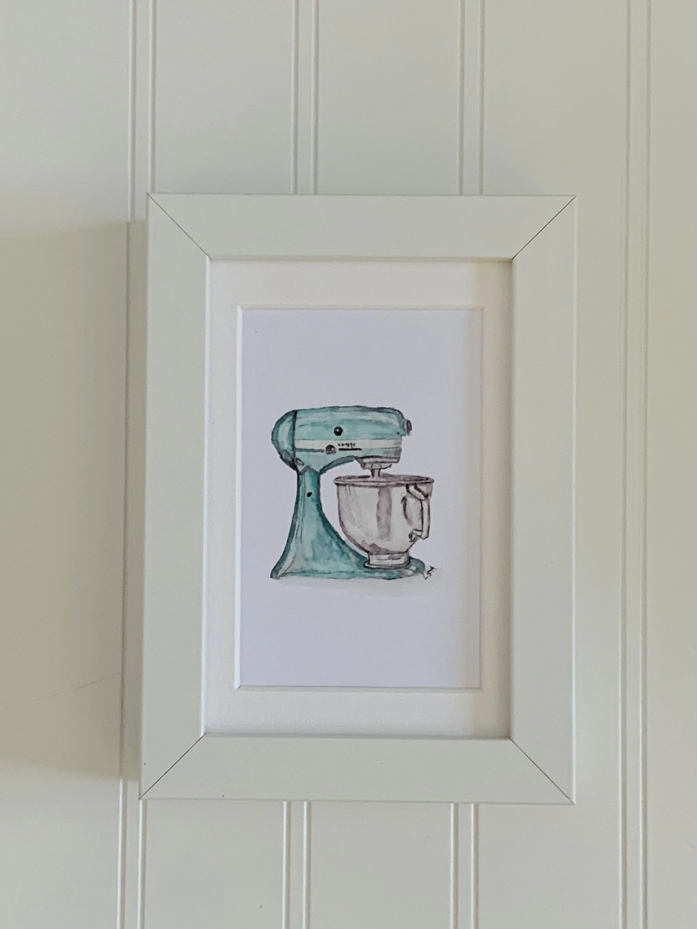 Framed watercolor mixer — LSA-studio