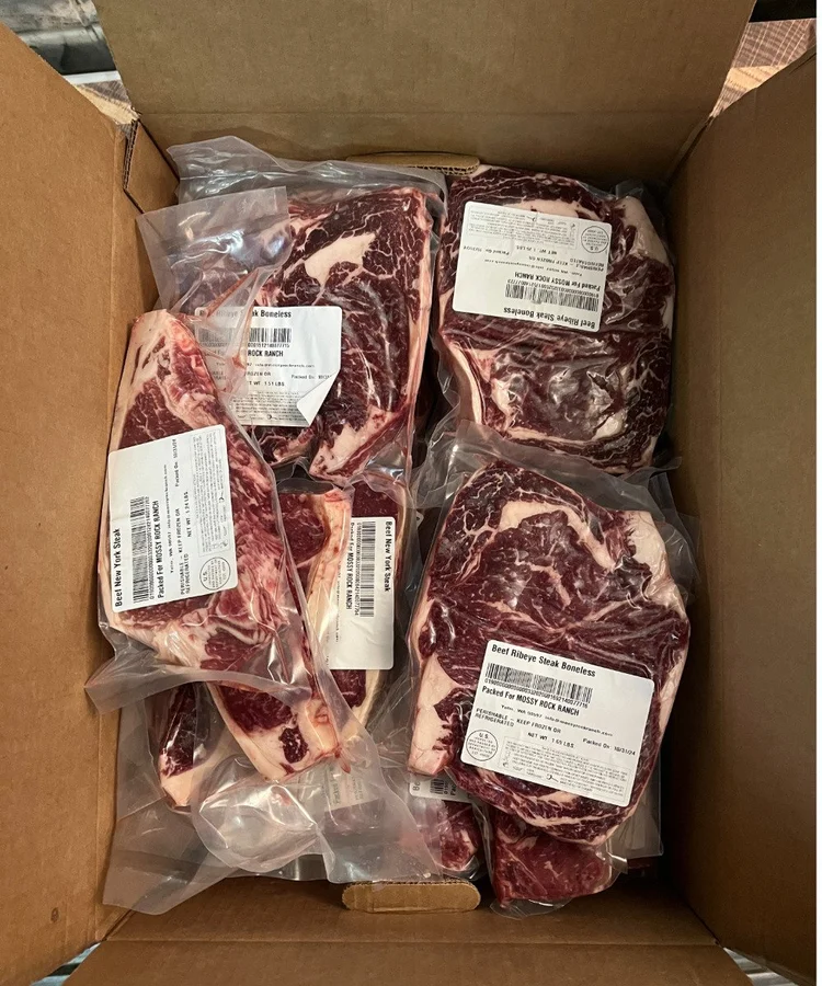 Half Cow Bulk Beef WA — Mossy Rock Ranch