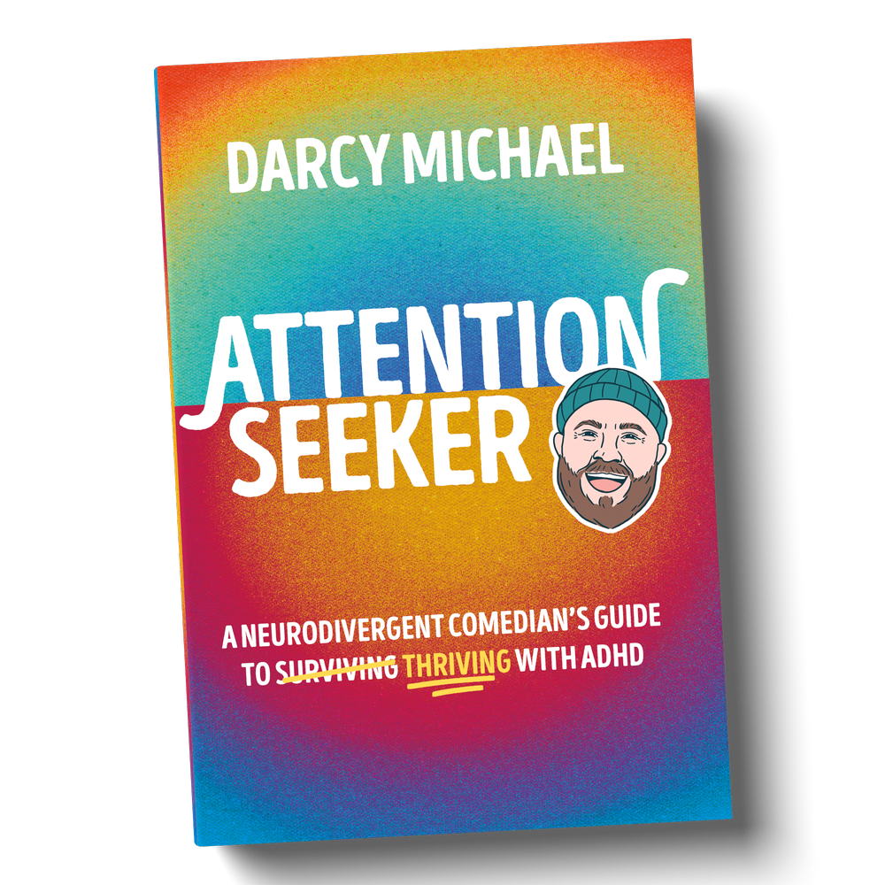 Attention Seeker - Darcy Michael's Debut Memoir — DARCY & JER