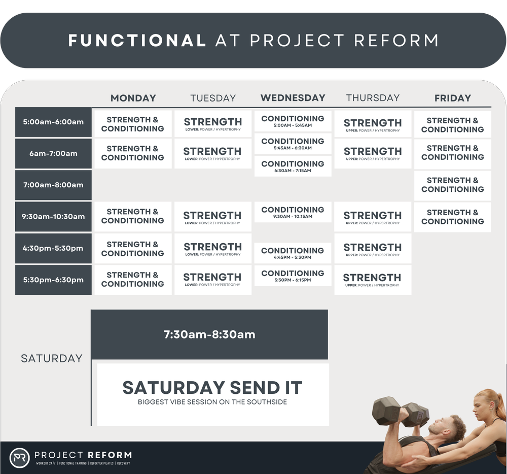 Project Reform - Strength & Conditioning | Reformer Pilates | 24/7 Gym ...