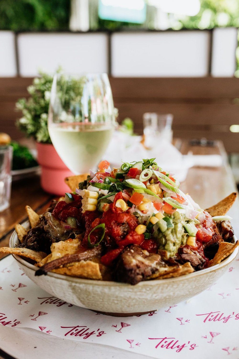 Wagga Restaurant & Cocktail Bar Menu — Tilly's