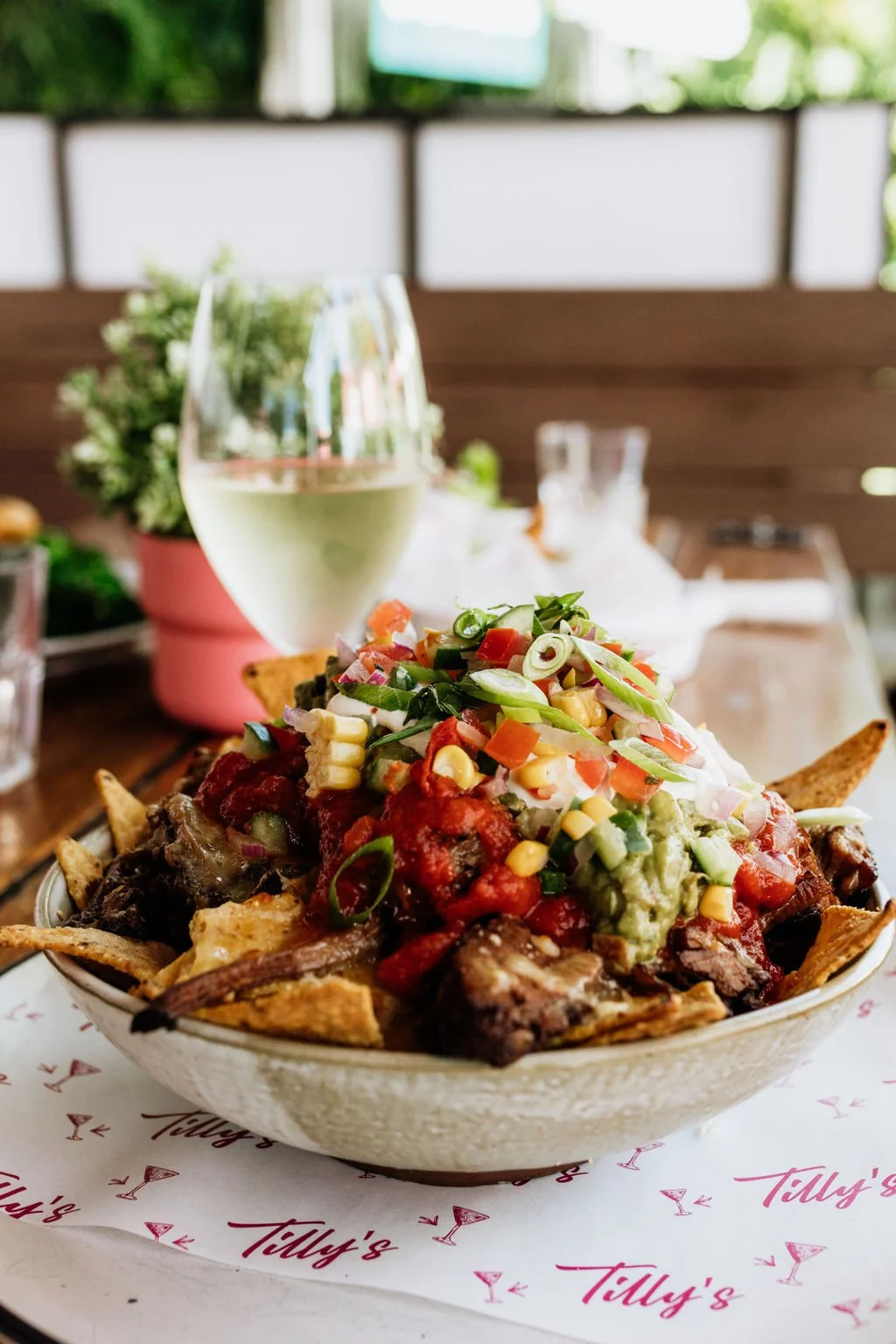 Wagga Restaurant & Cocktail Bar Menu — Tilly's