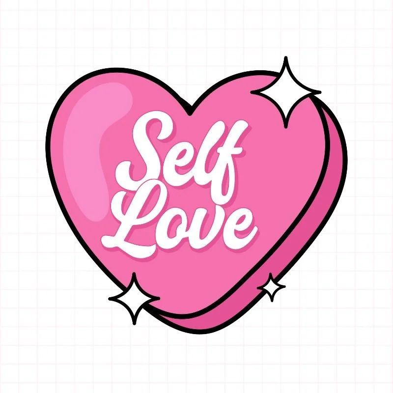 Self Love Candy Heart SVG PNG Design — SVG Society | Shop Cute & Trendy ...