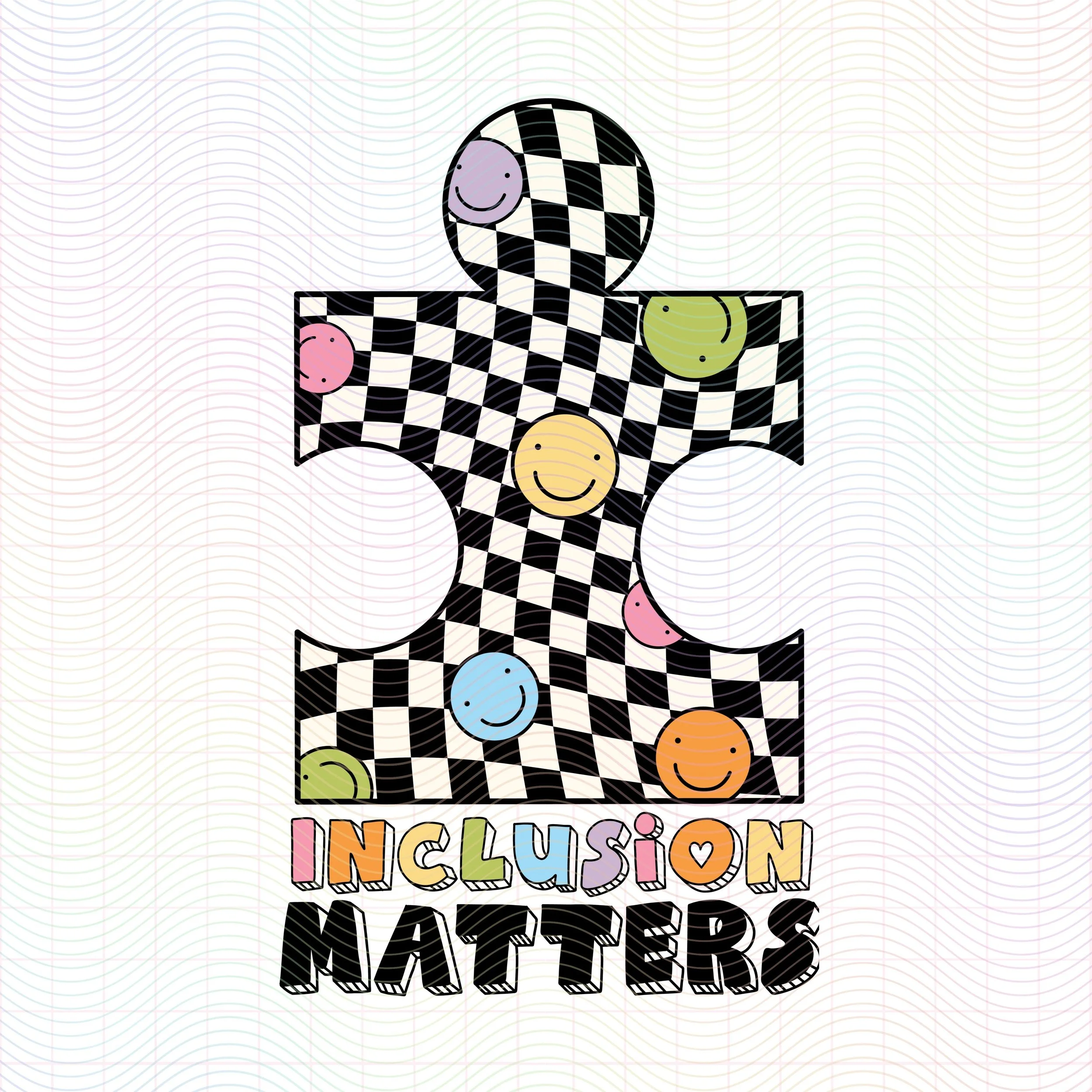 Inclusion Matters (SVG & PNG) — SVG Society | Shop Cute & Trendy ...