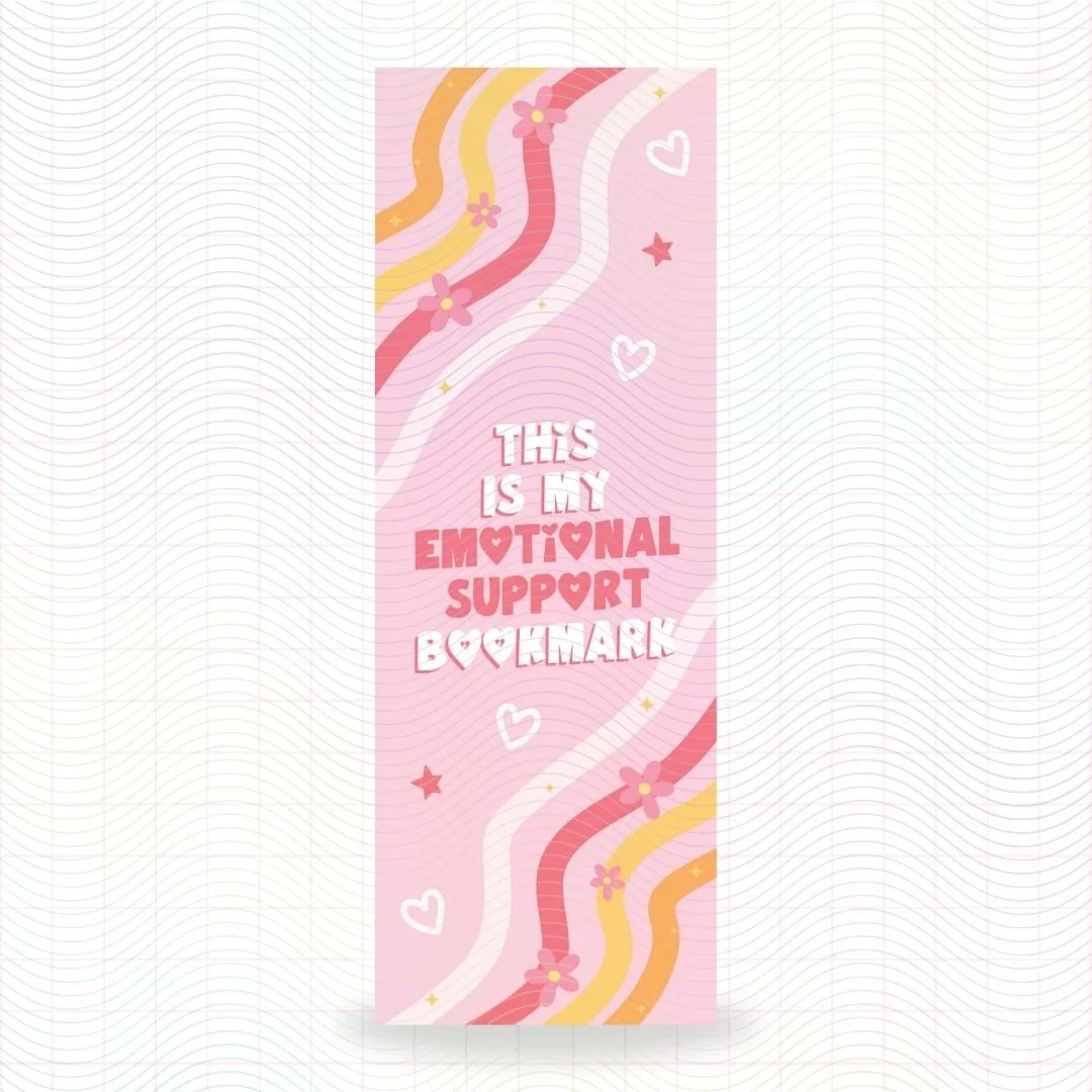 Literary Lady (PNG Bookmark Design) — SVG Society | Shop Cute & Trendy ...