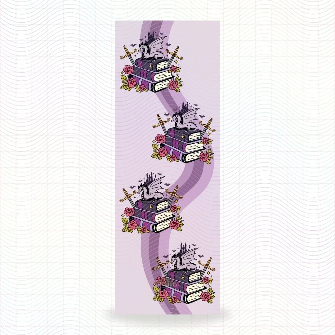 Bookish Boarding Pass (PNG Bookmark Design) — SVG Society | Shop Cute ...