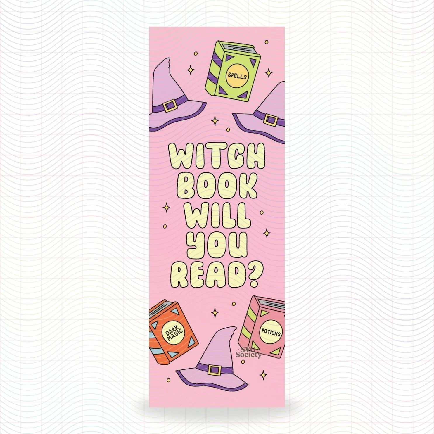 Mystical Magic Bookmark Set of 10 (PNG Bookmark Design) — SVG Society ...
