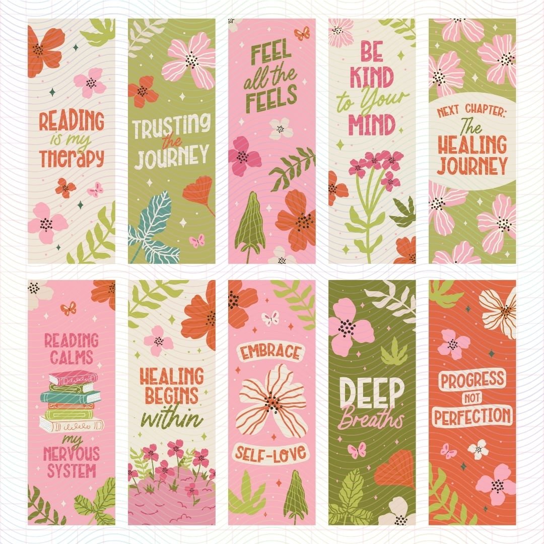 Mystical Magic Bookmark Set of 10 (PNG Bookmark Design) — SVG Society ...