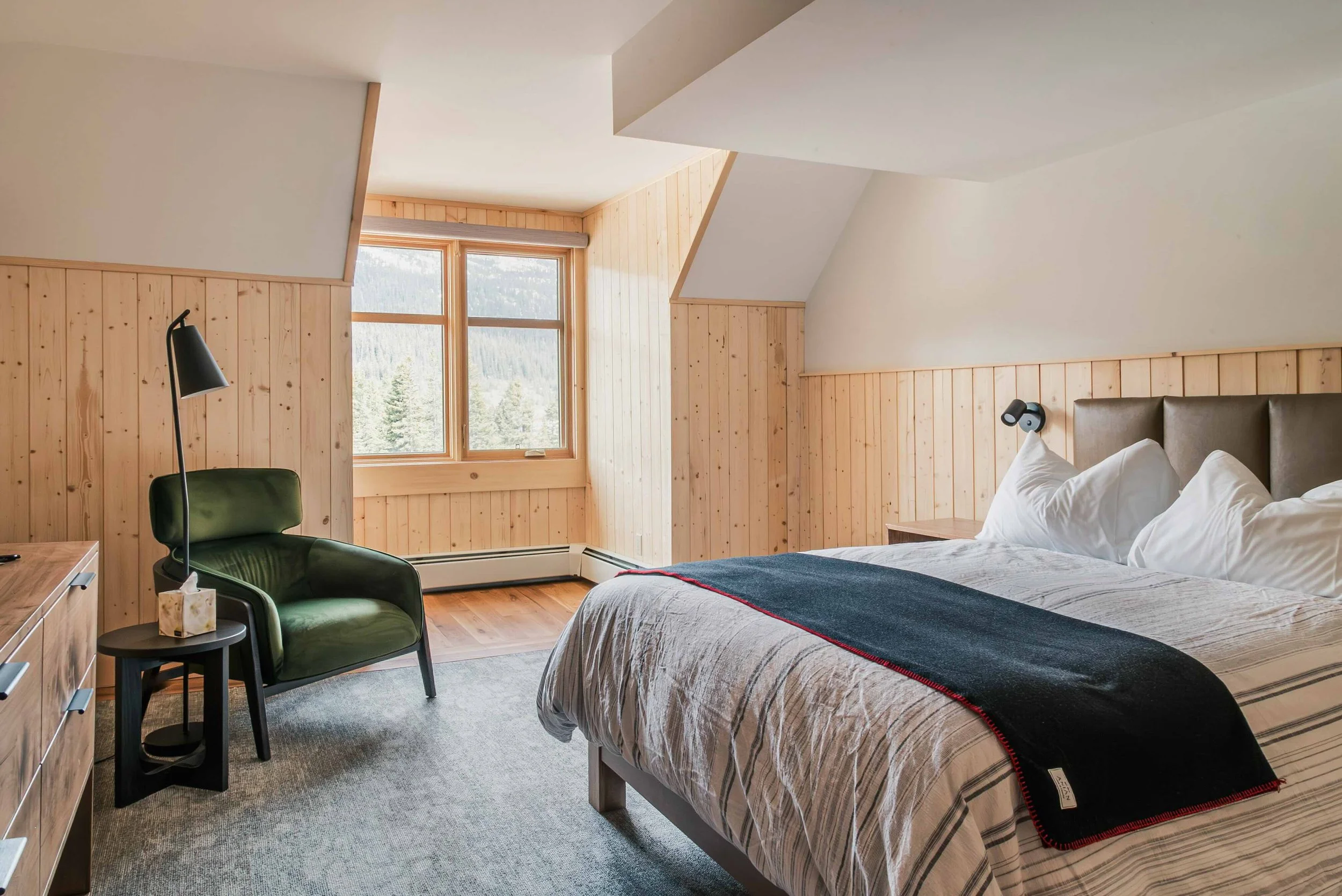 Whitebark Pine Rooms Imagery — The Lodge At Bow Lake