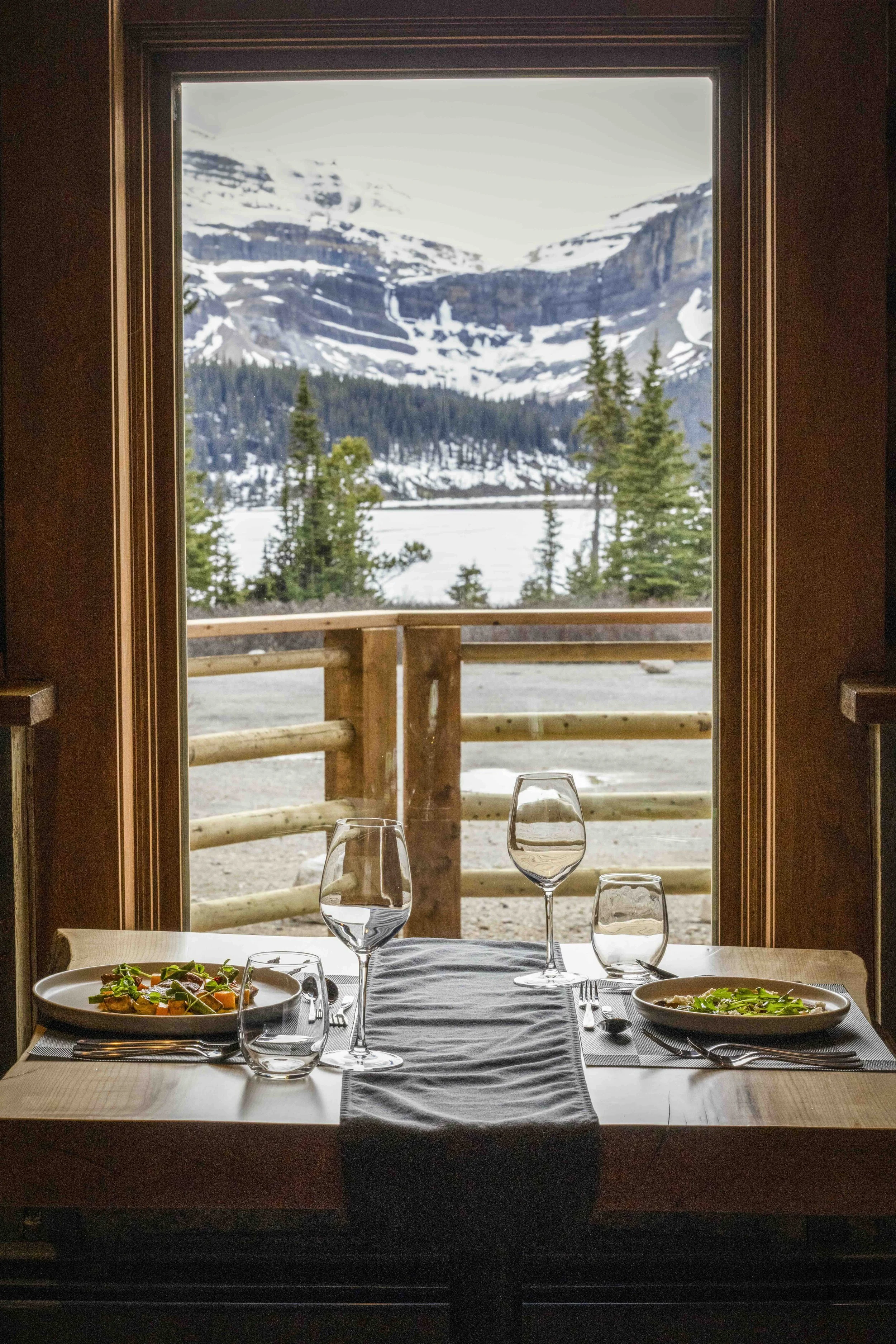 Dining at The Lodge — The Lodge At Bow Lake