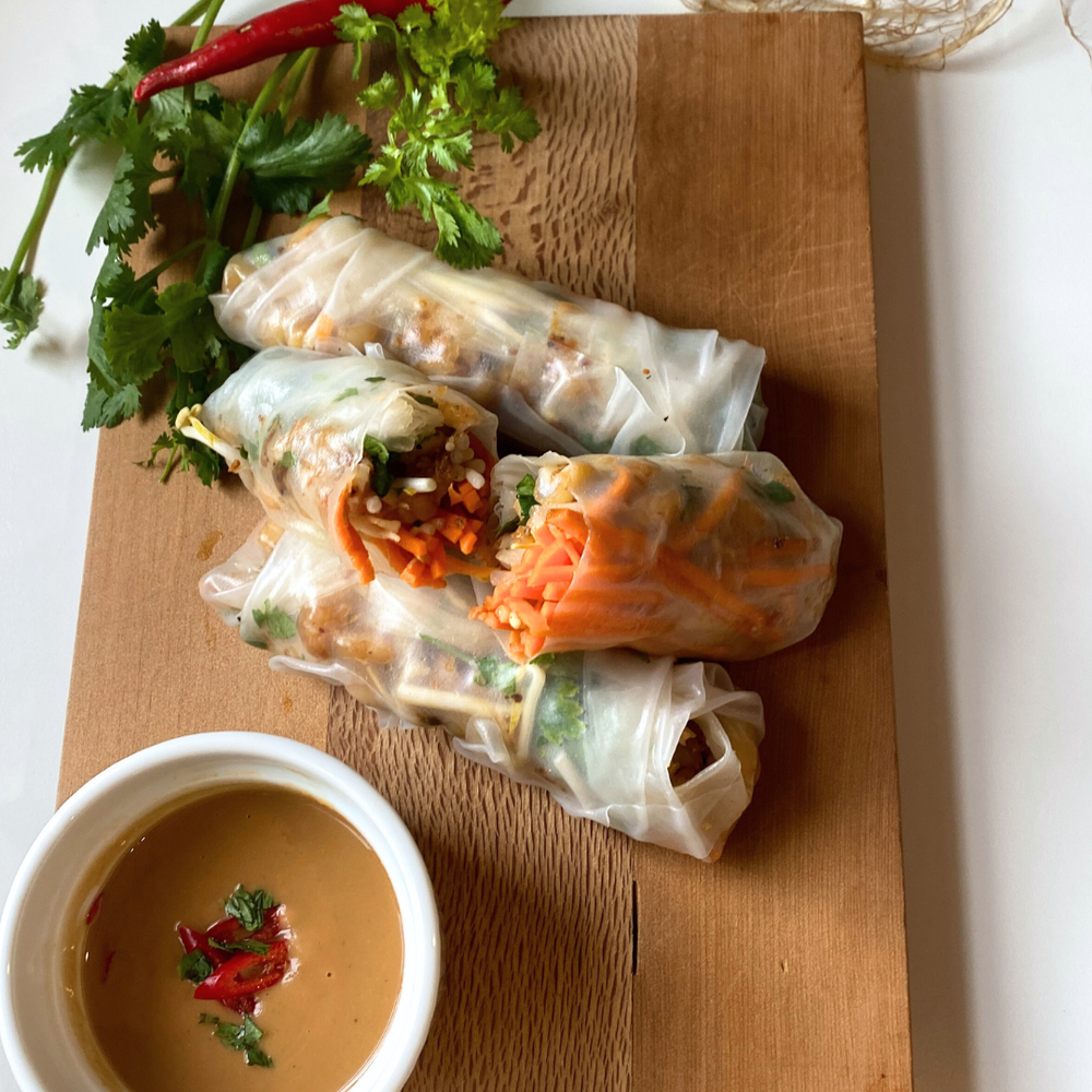 Prawn Rice Paper Rolls — Beyond Nutrition