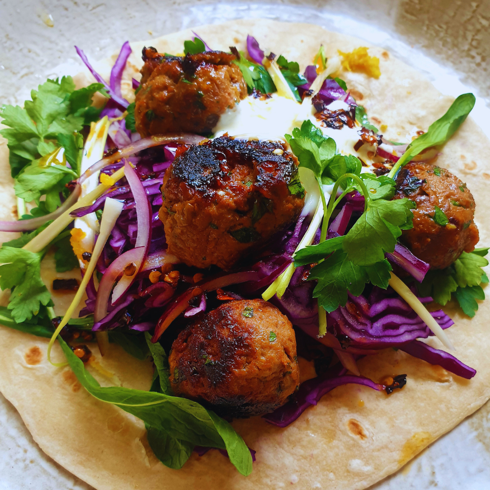 Harissa Beef Wraps — Beyond Nutrition