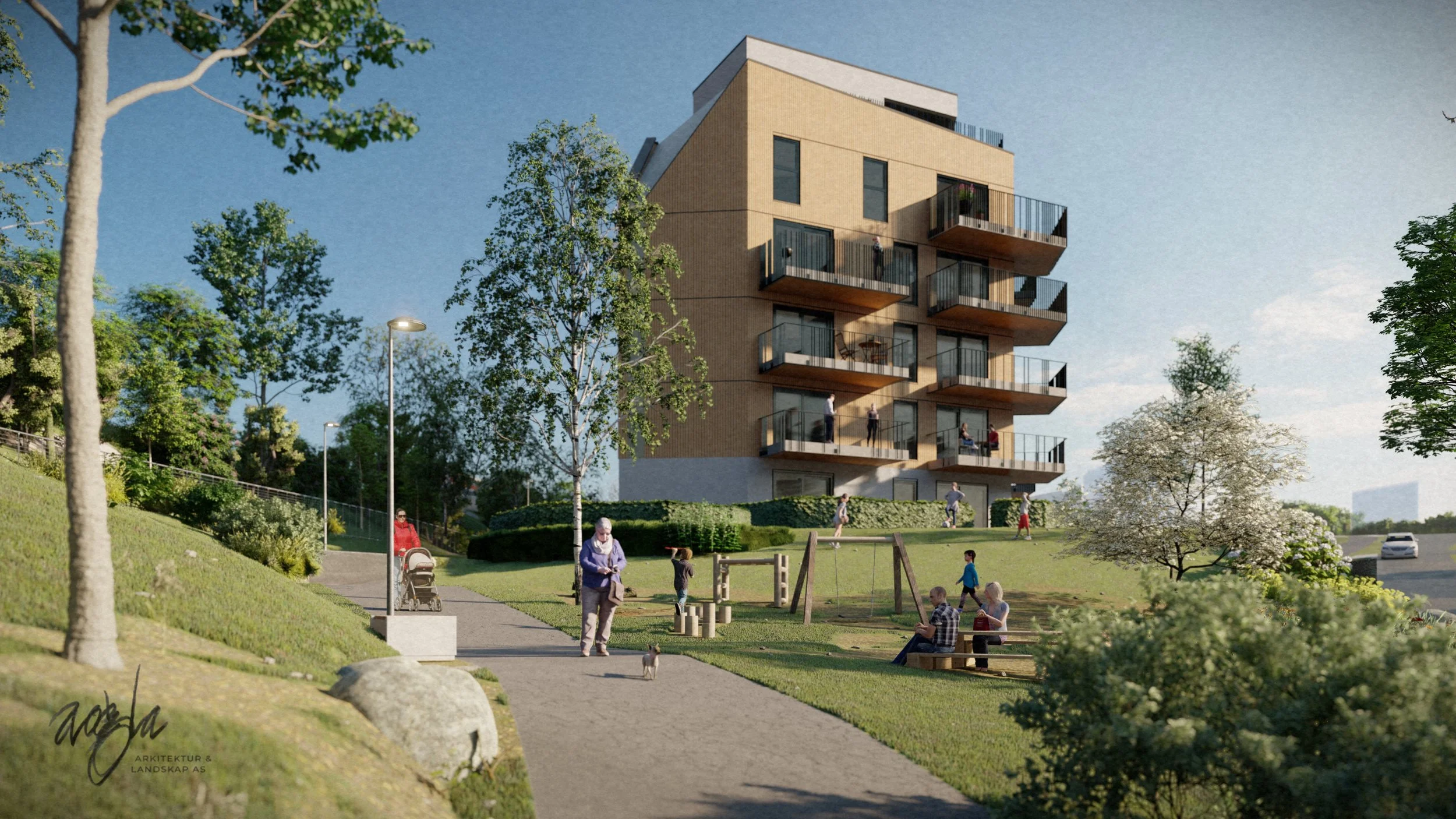 TOMTER PARK — AogLA Arkitektur og Landskap AS