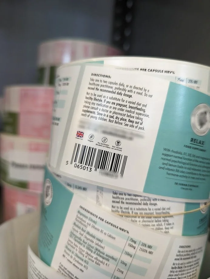 Supplement Logos — VMS Label