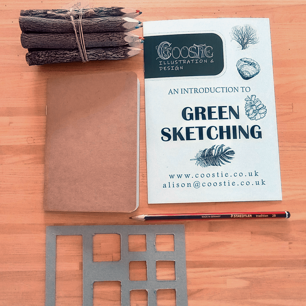 Introduction to Green Sketching Workshops — Coostie Illustration & Design