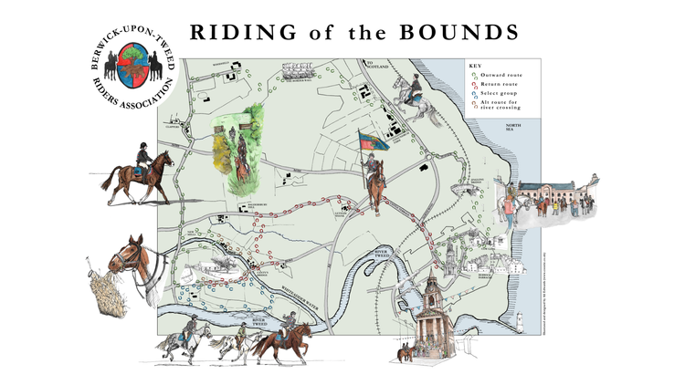 Mapping Berwick-upon-Tweed’s Riding of the Bounds: Illustrated Map ...