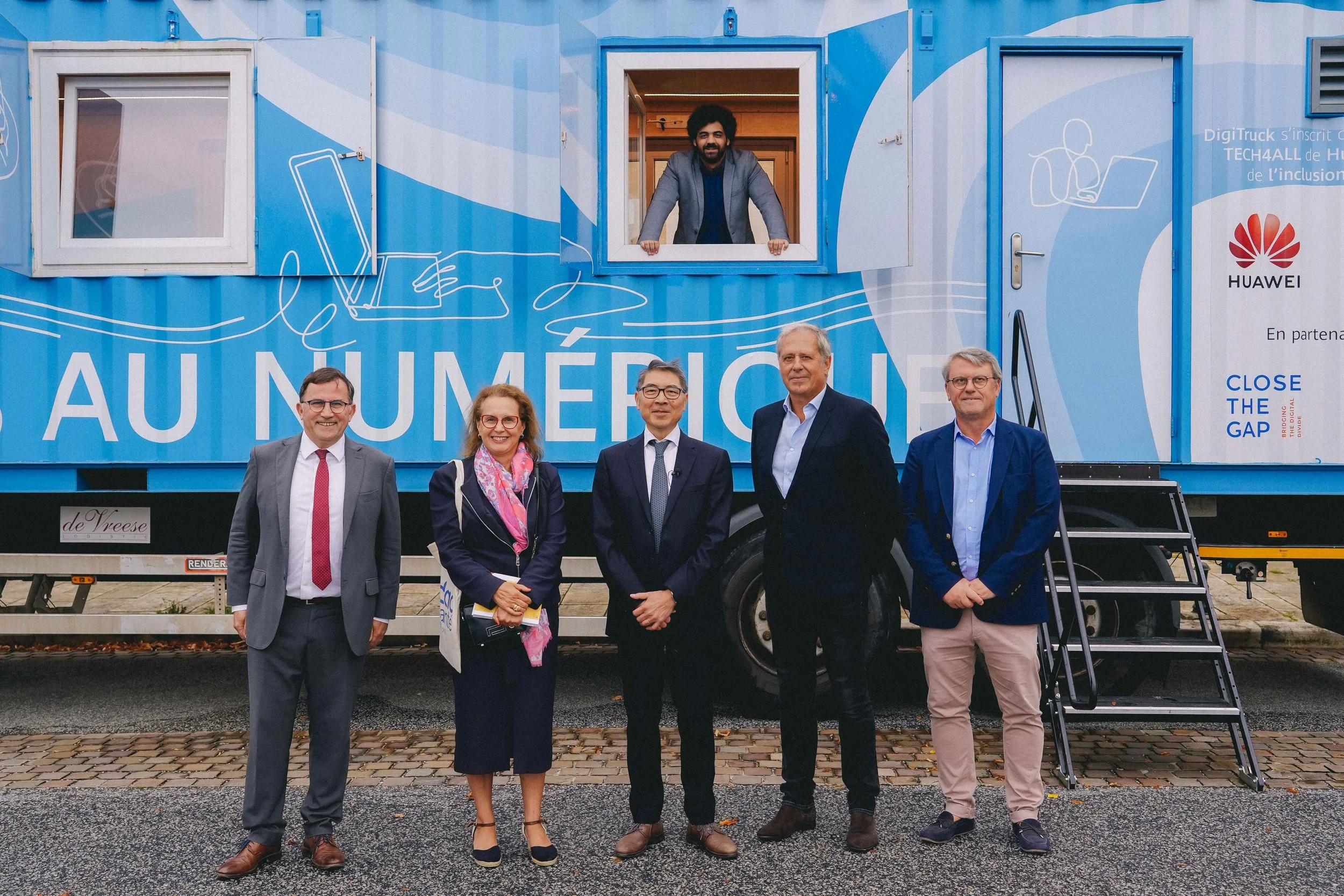 Inauguration du DigiTruck à Noisy-le-Roi — Béatrice Piron