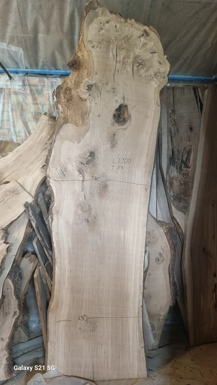 Olive Ash Slab — Harrison Timber UK