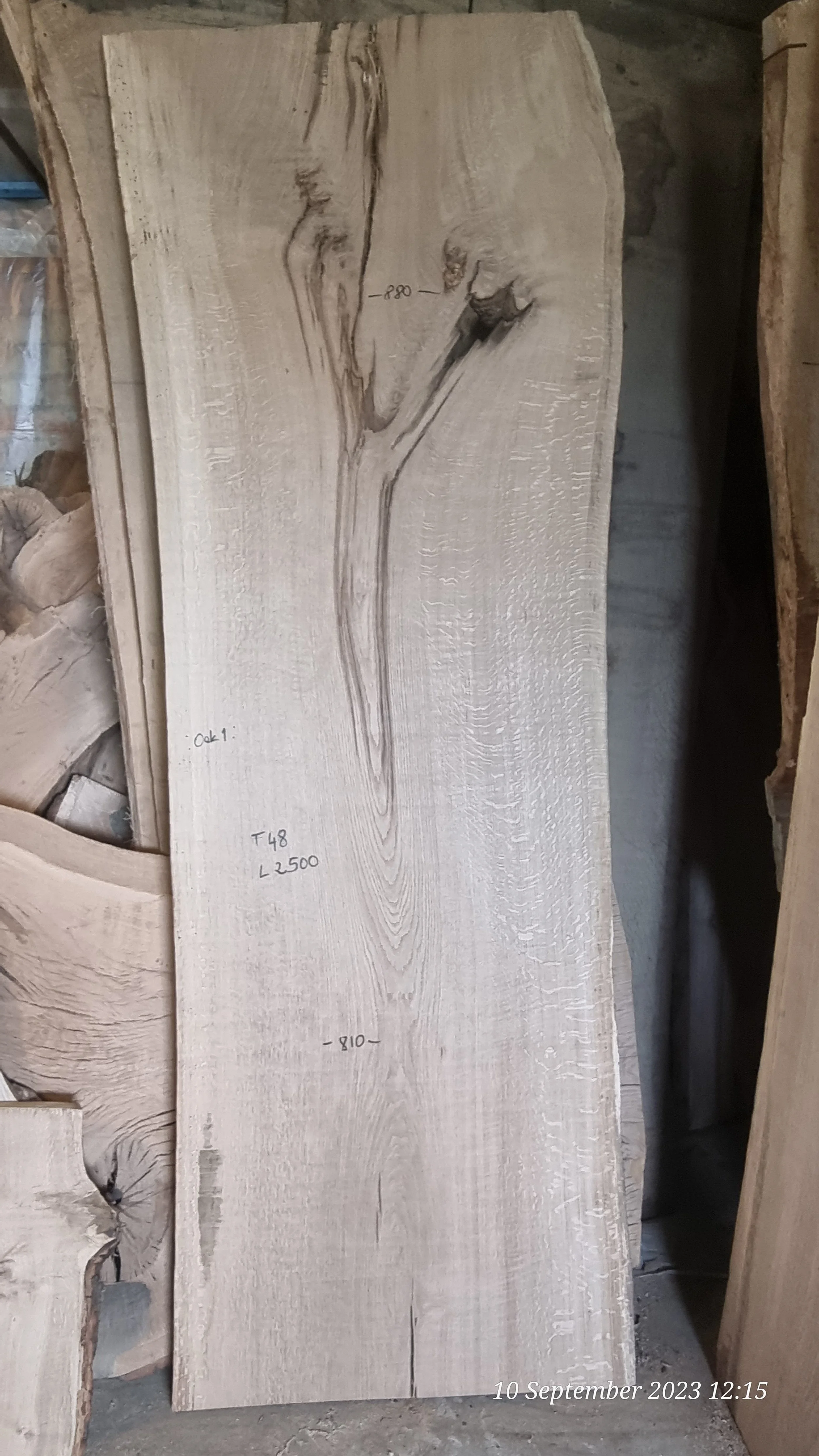 Oak Slab — Harrison Timber UK