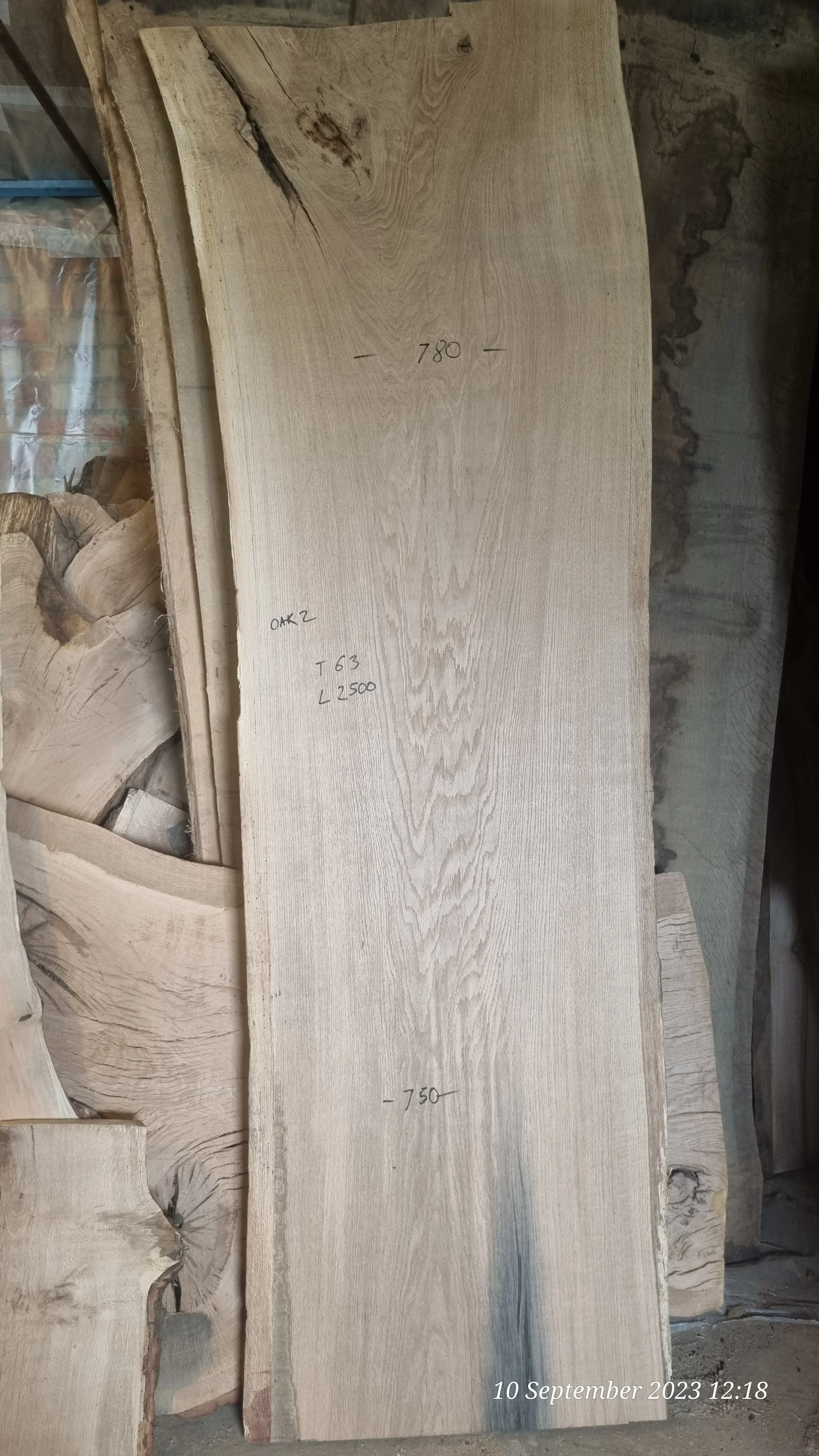 Oak Slab — Harrison Timber UK