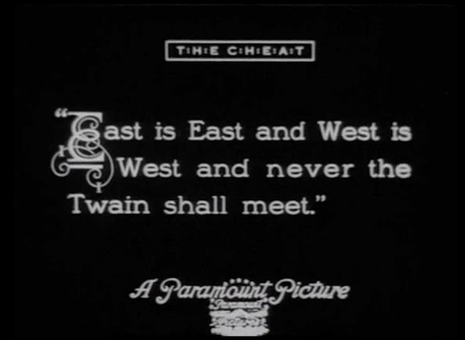 Brown Film Magazine — The Cheat: The Ideological American & Separatist ...