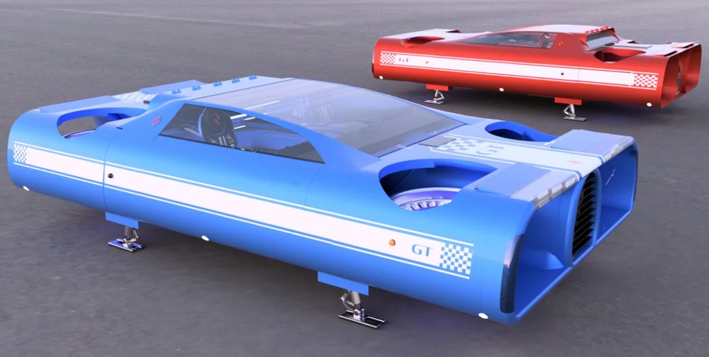GT Slipstream: The Future of Flying Muscle Cars by Ace VTOL! — Captain ...