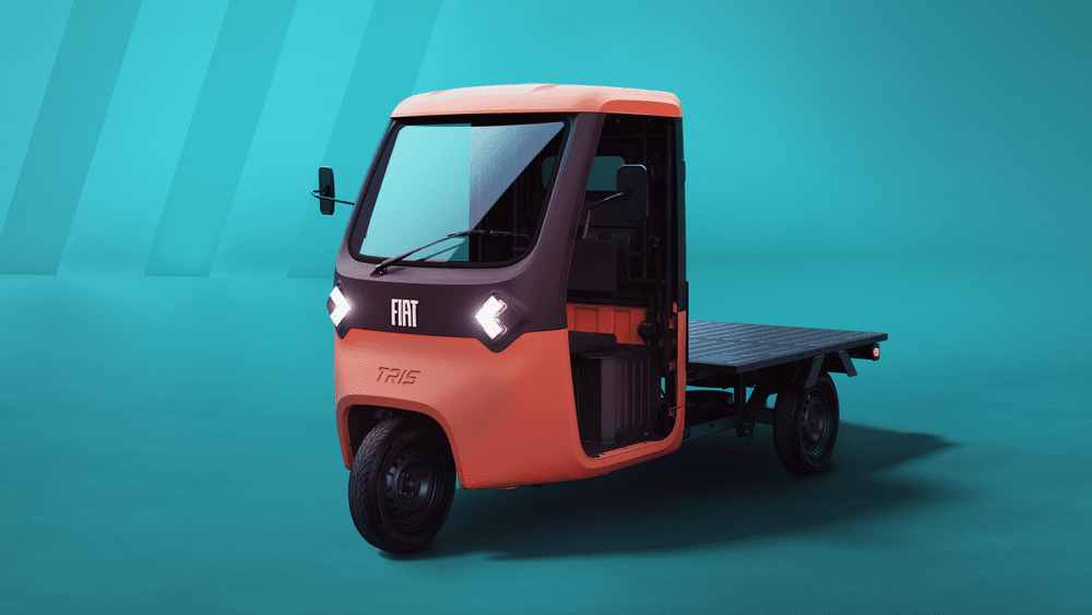 Fiat TRIS: Electric 3-Wheeler Revolution or Quirky Cargo Carrier? Specs ...