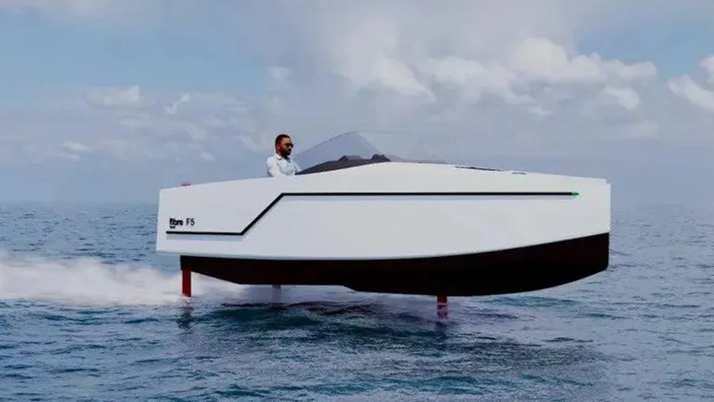 Fibre F5: Australia's First Electric Hydrofoil Boat Takes Flight | Eco ...