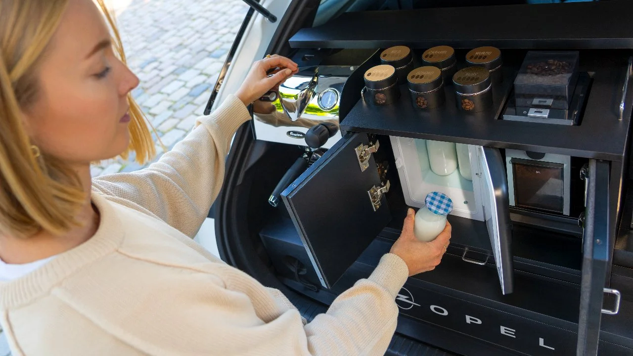 Opel Mokka Coffee EV: The Electric SUV with a Built-in Barista Station ...