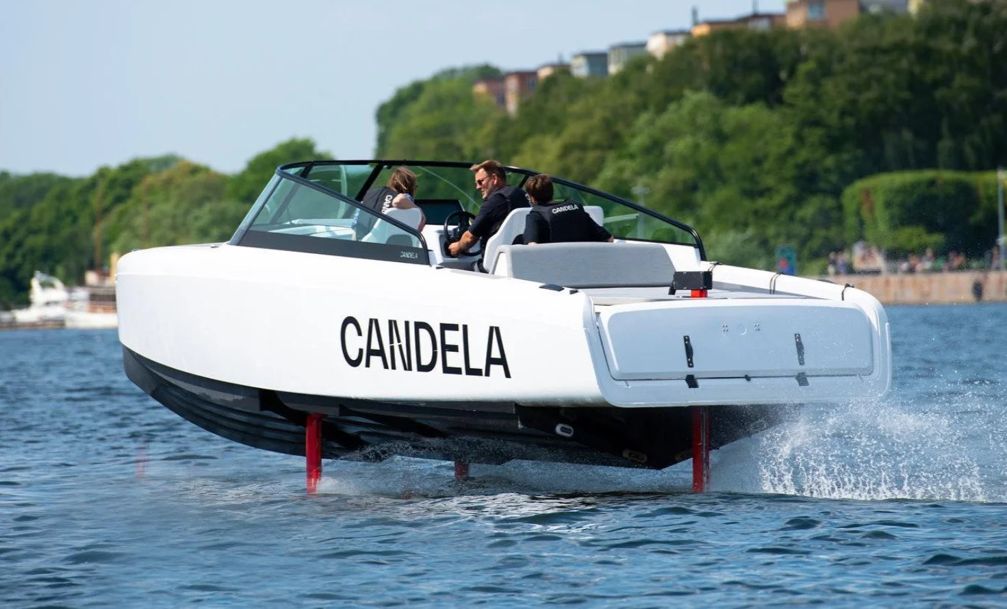 Revolution on Waves: The Candela C-8, Electric Foiling Boat Changing ...