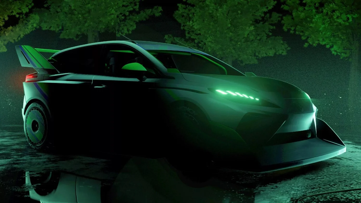 MG EX4 Electric Hyper Hatch Concept: Blending Rally Legacy with Future ...