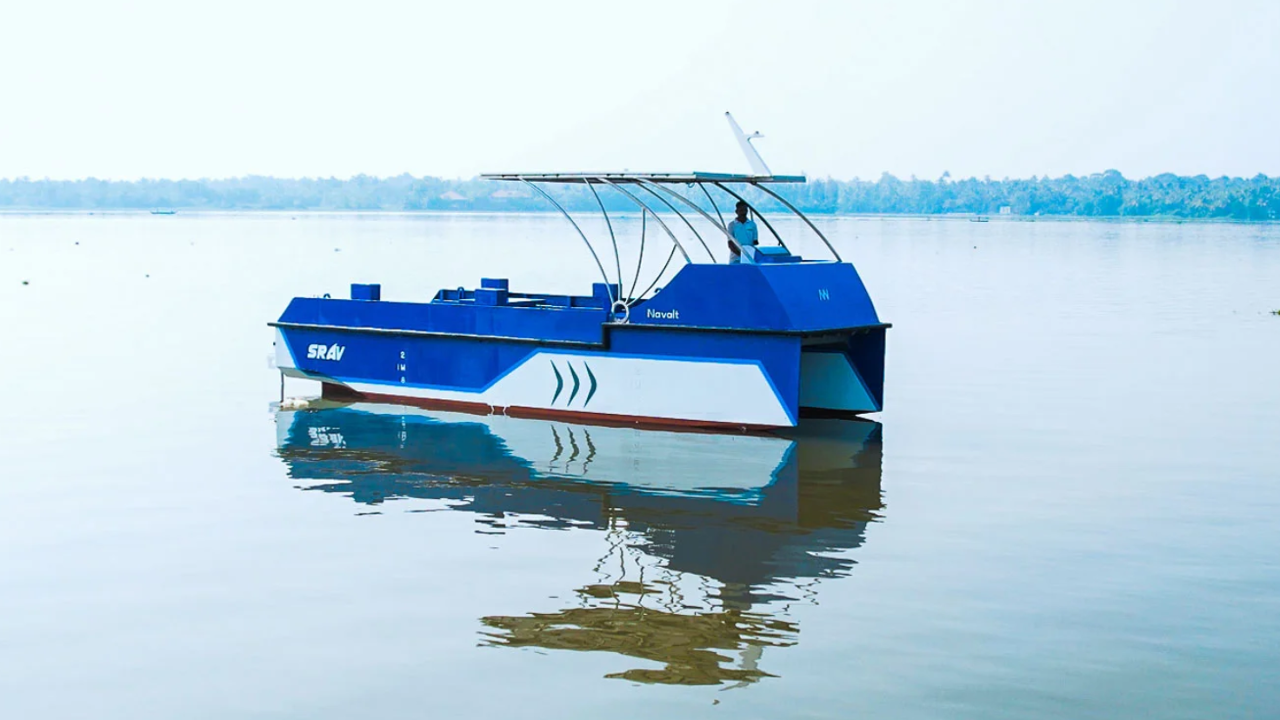 Navalt: India's Solar-Powered Boats are Making a Splash! — Captain Electro