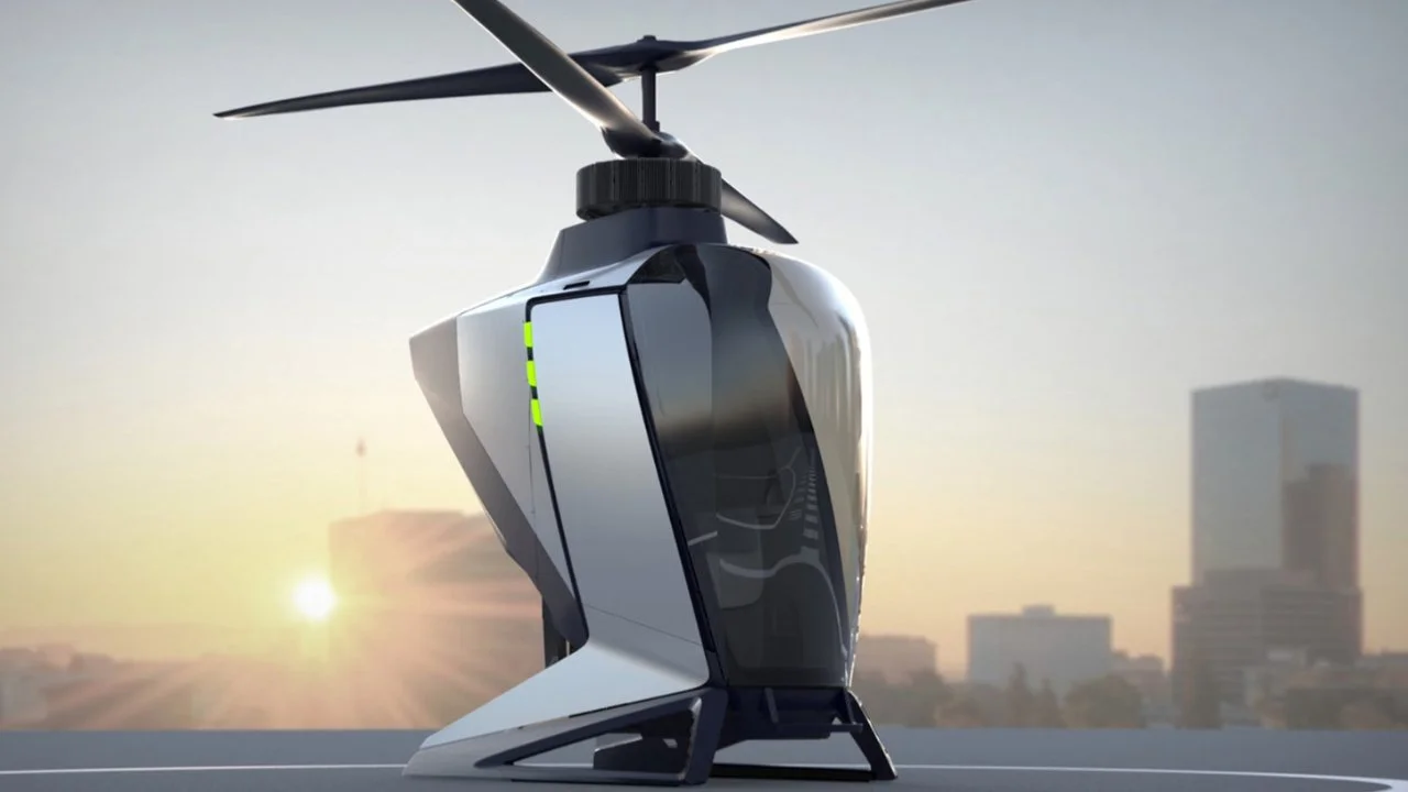 FlyNow eCopter First Untethered Flight: The Quiet Electric Helicopter ...