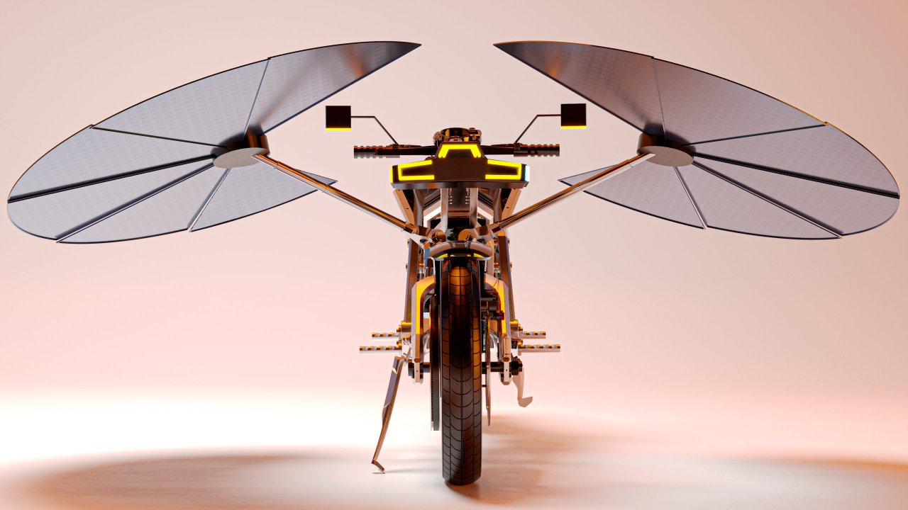Solaris: The Self-Charging Solar Motorcycle Concept That Breaks Free ...