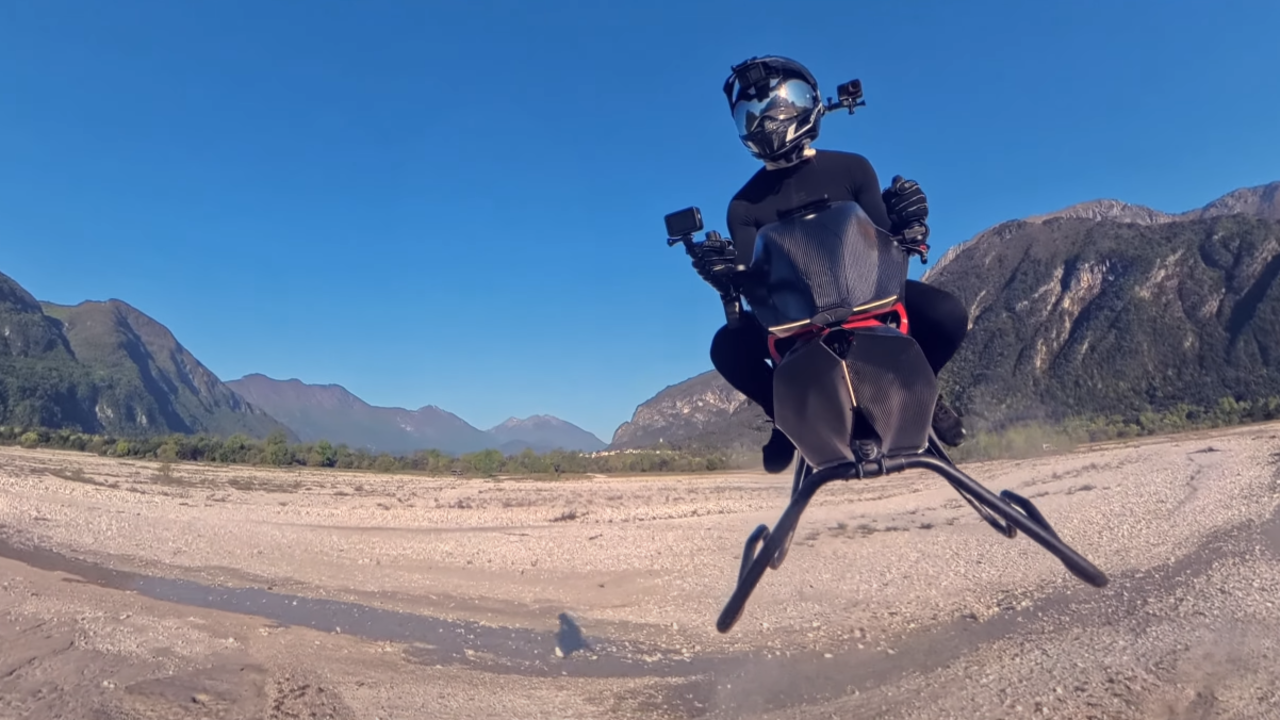 Real-Life Speeder Bike: Jet-Powered Airbike Breaks Cover - Is It Real ...