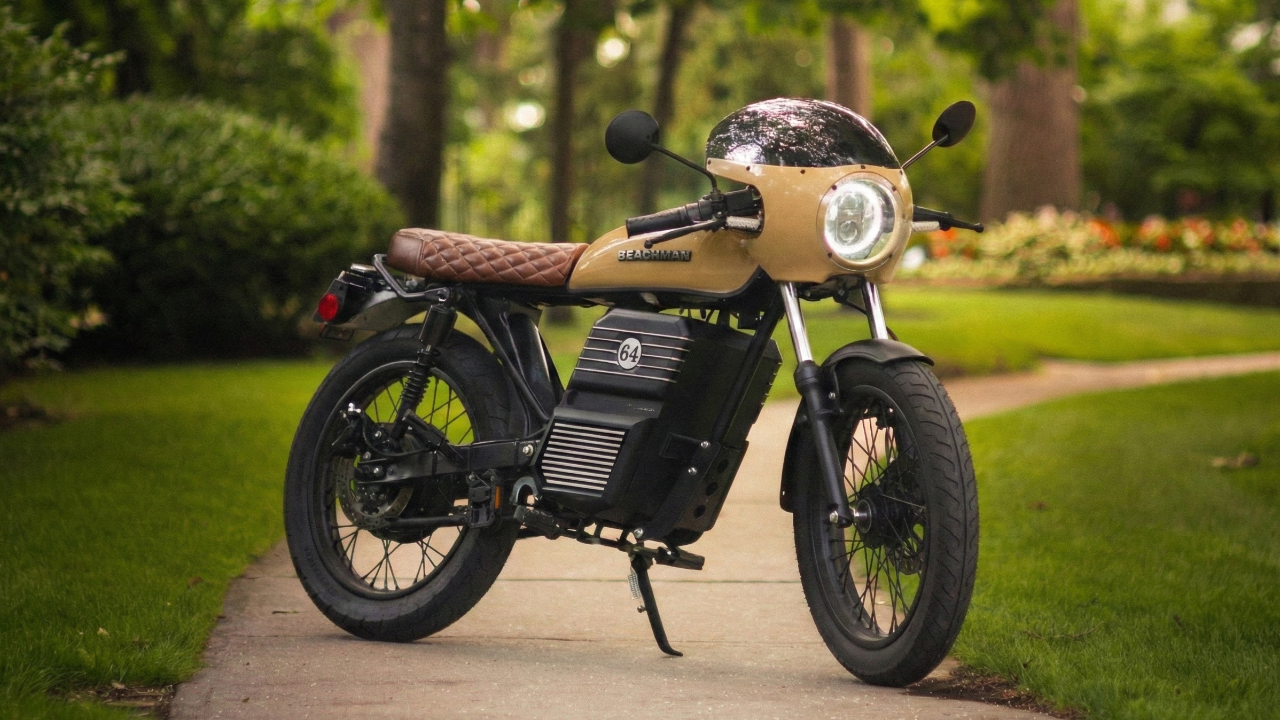 Beachman '64: The $5,750 Electric Café Racer with 70-Mile Range and 4.0 ...
